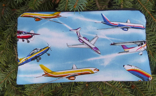 airplanes pencil case