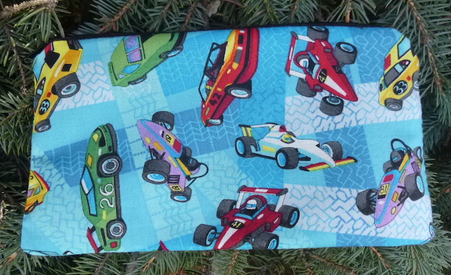 Race car pencil case