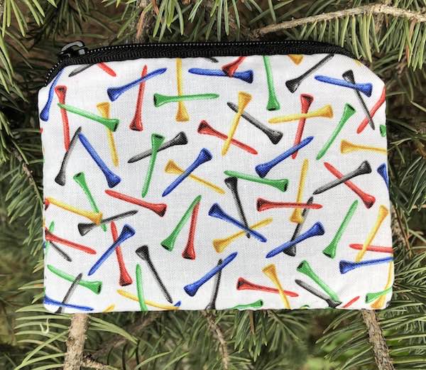 Golf Coin Purse for tournament prize or gifts